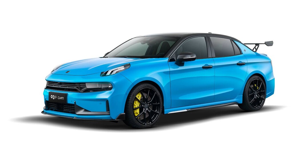 Lynk & Co 03 Cyan 2022, un increíble sedán chino inspirado en las carreras
