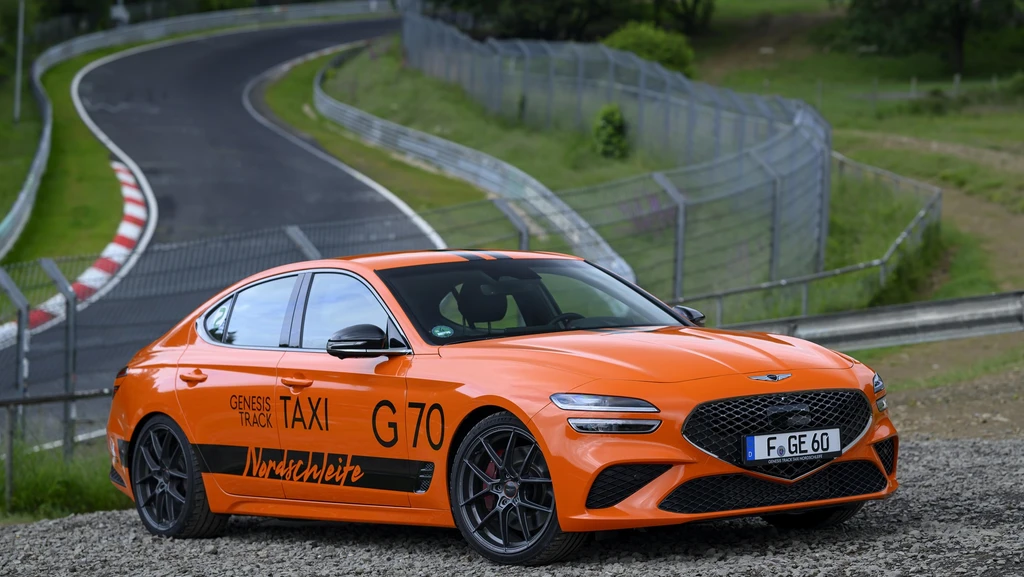 Genesis G70 es el nuevo taxi privado de Nürburgring