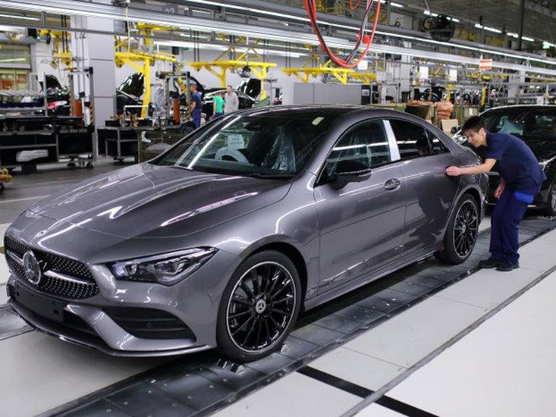 Mercedes-Benz CLA Coupé 2020 entra a la línea de producción