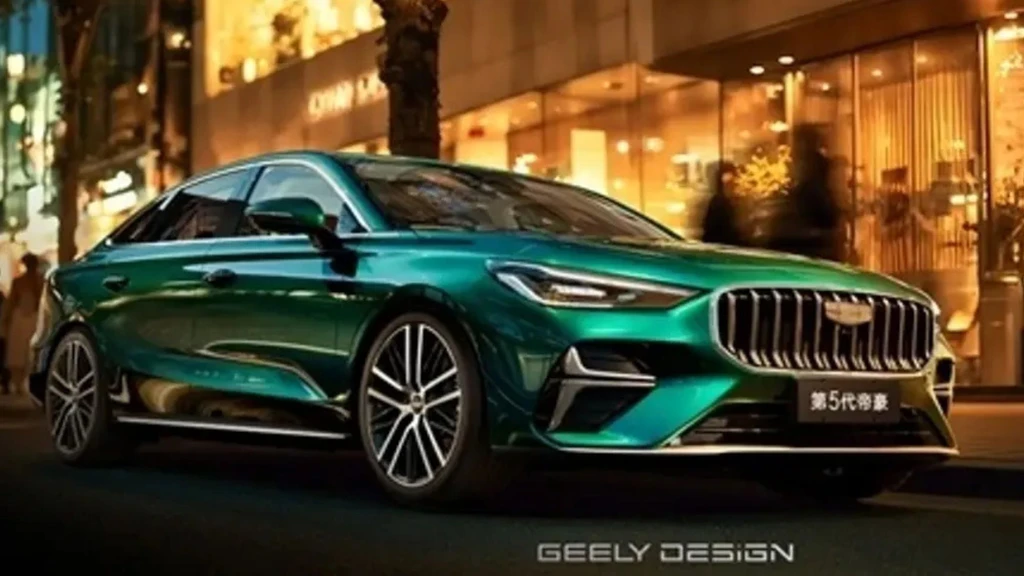 Así se transforma el Geely Emgrand: nuevo diseño y más equipamiento