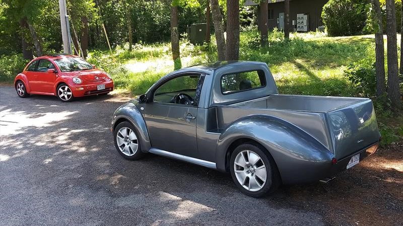 Transforma tu Volkswagen Beetle en una curiosa pick up