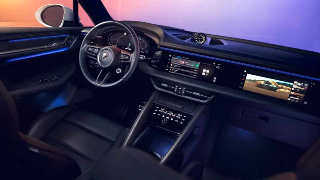 Porsche anticipa el habitáculo del nuevo Macan eléctrico