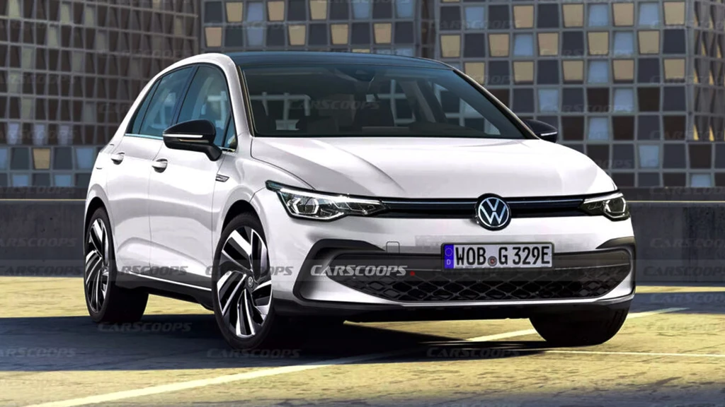 Se filtra el último facelift del VW Golf