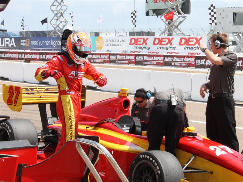 Sebastián Saavedra, listo para brillar en la novena válida de la Indy ...