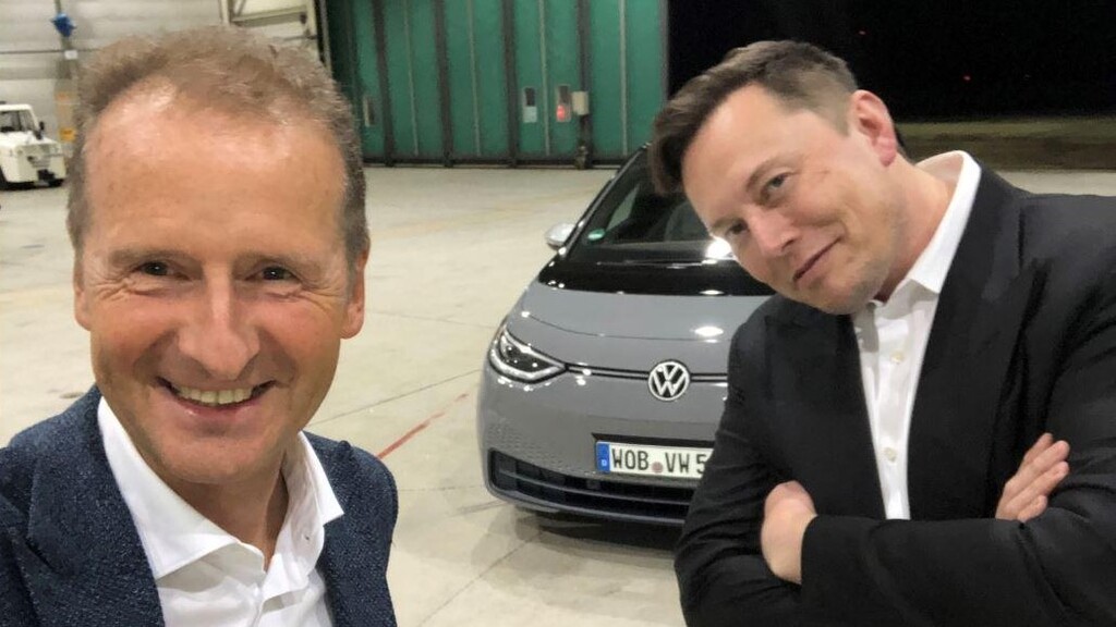 ¿qué Opinó Elon Musk Fundador De Tesla Al Manejar El Volkswagen Id 3
