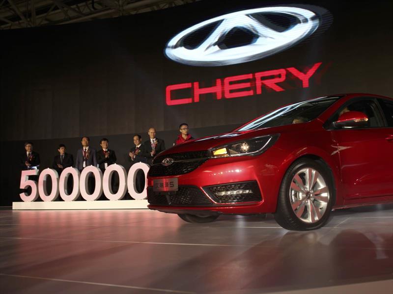 Chery celebra 5 millones de unidades