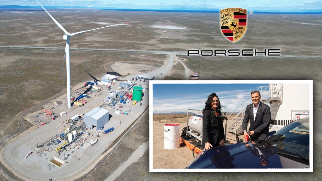 Porsche inaugura una planta de combustible sintético en Chile