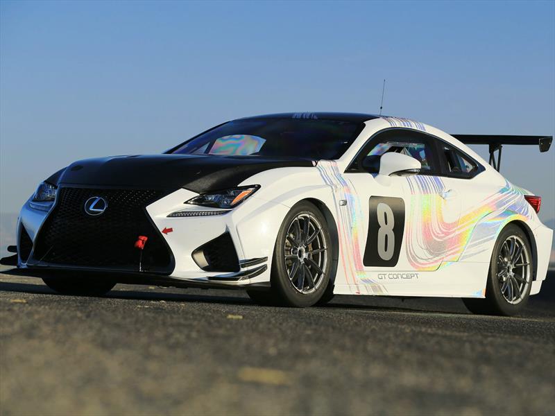 Lexus RC F GT Concept correrá en Pikes Peak 2015