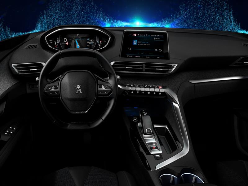 Este es el interior del nuevo Peugeot 3008