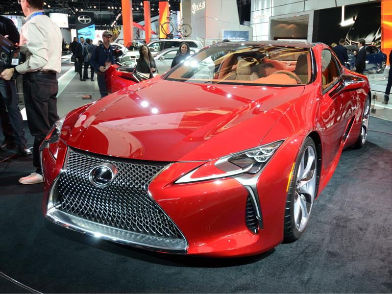 Lexus LC 500 2017, el mejor del Auto Show de Detroit 2016