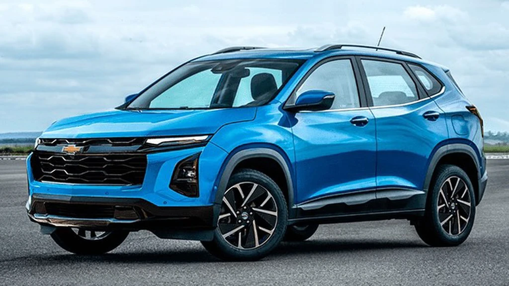 Así quedarían los Tracker y Onix con la nueva estética de Chevrolet