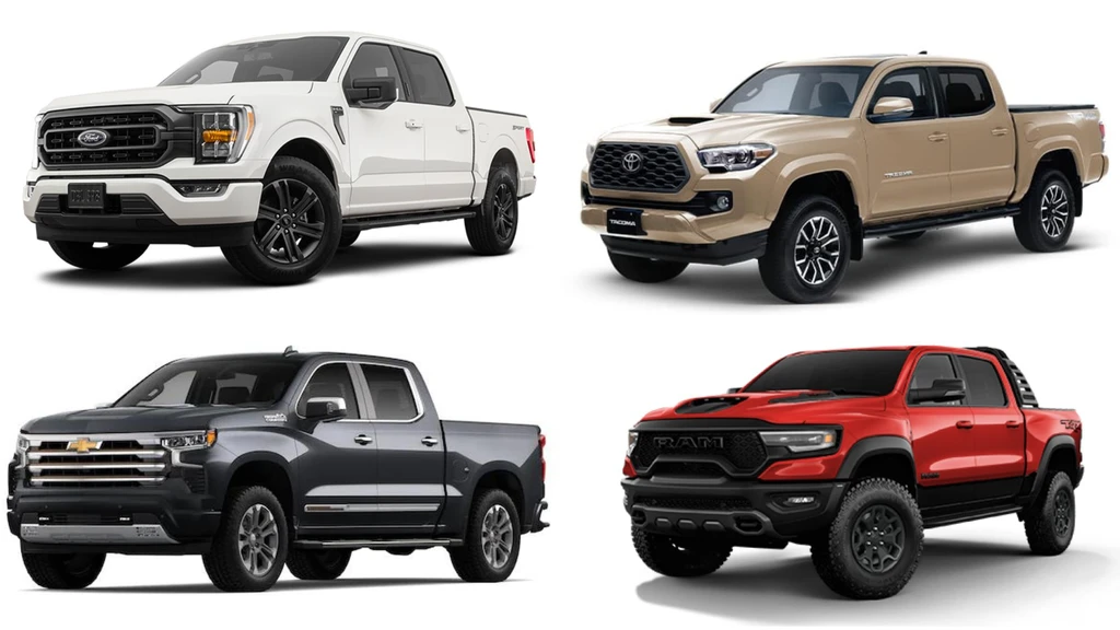Las 15 pickups más vendidas en Estados Unidos durante 2023