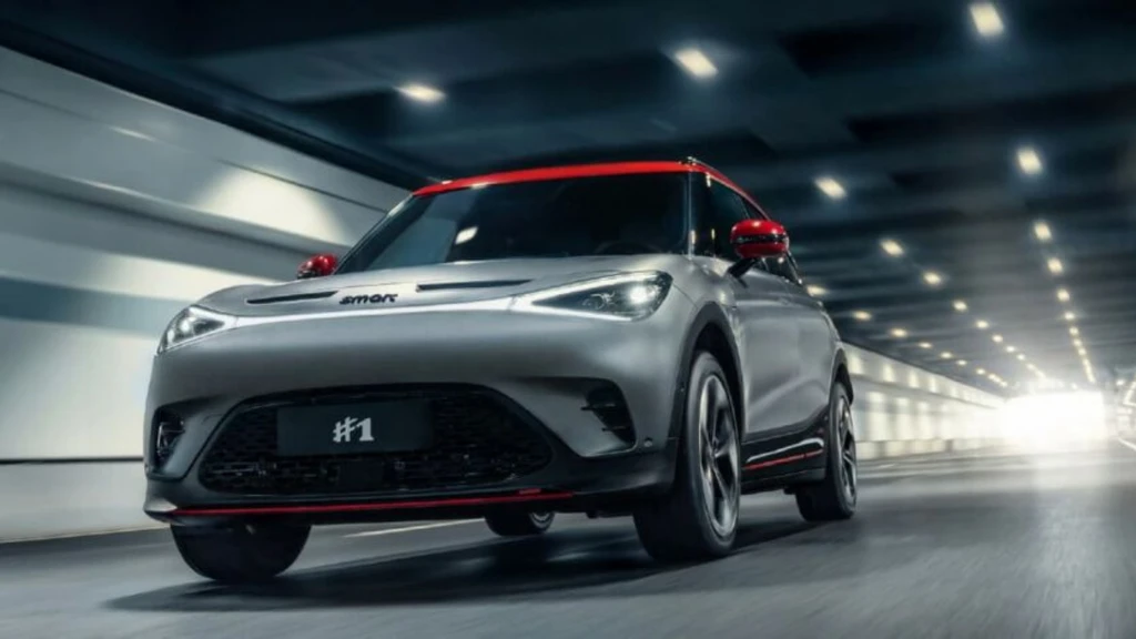 Smart #1 Brabus, una pequeña SUV eléctrica con 428 caballos de fuerza