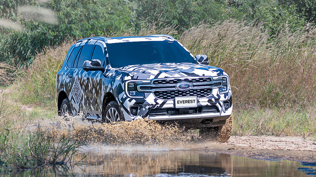 Estas son las primeras fotos de la Ford Everest, la Ranger SUV