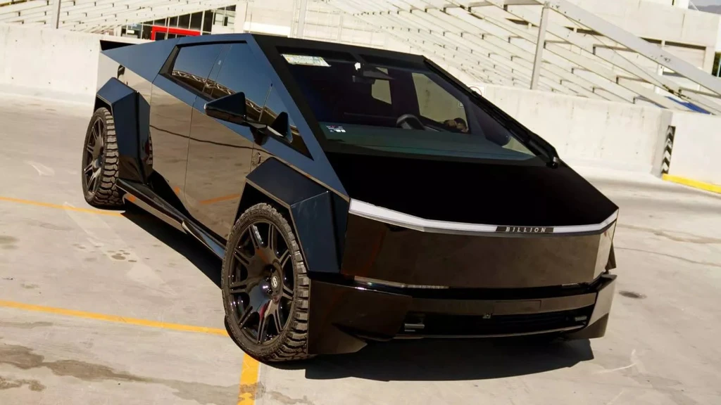 ¡De México para el Mundo! Cybertruck Modificado con Body Kit y Rines de ...