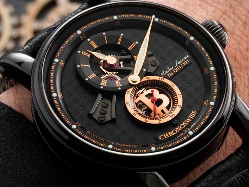Chronoswiss le rinde tributo al bitcoin