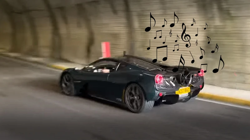 Lo mejor que podés hacer hoy es escuchar el motor del GMA T.50 en un túnel Lo mejor que podés hacer hoy es escuchar el motor del GMA T.50 en un túnel